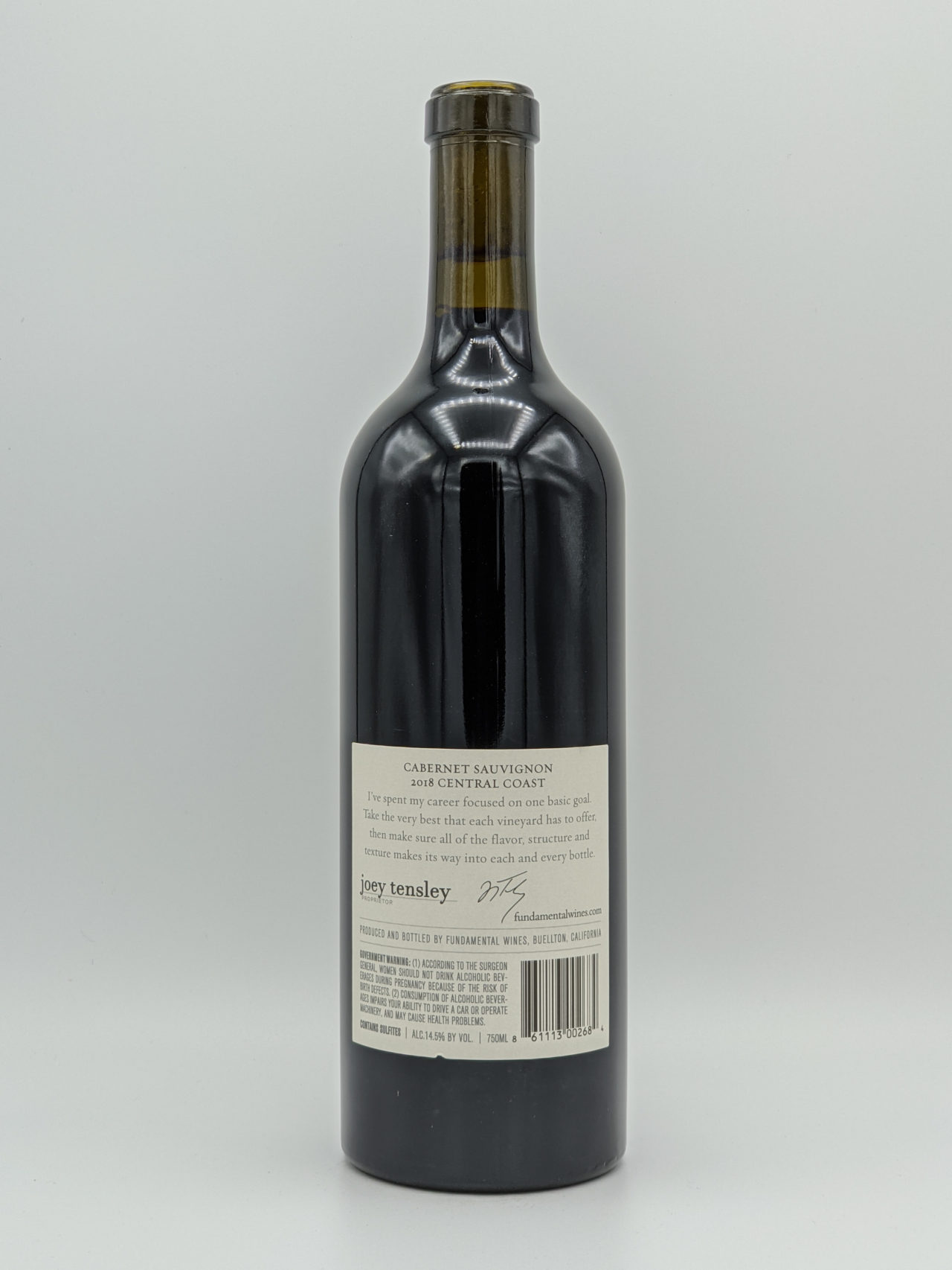Tensley Fundamental Cabernet Sauvignon 2022 - Free Range Wine & Spirits